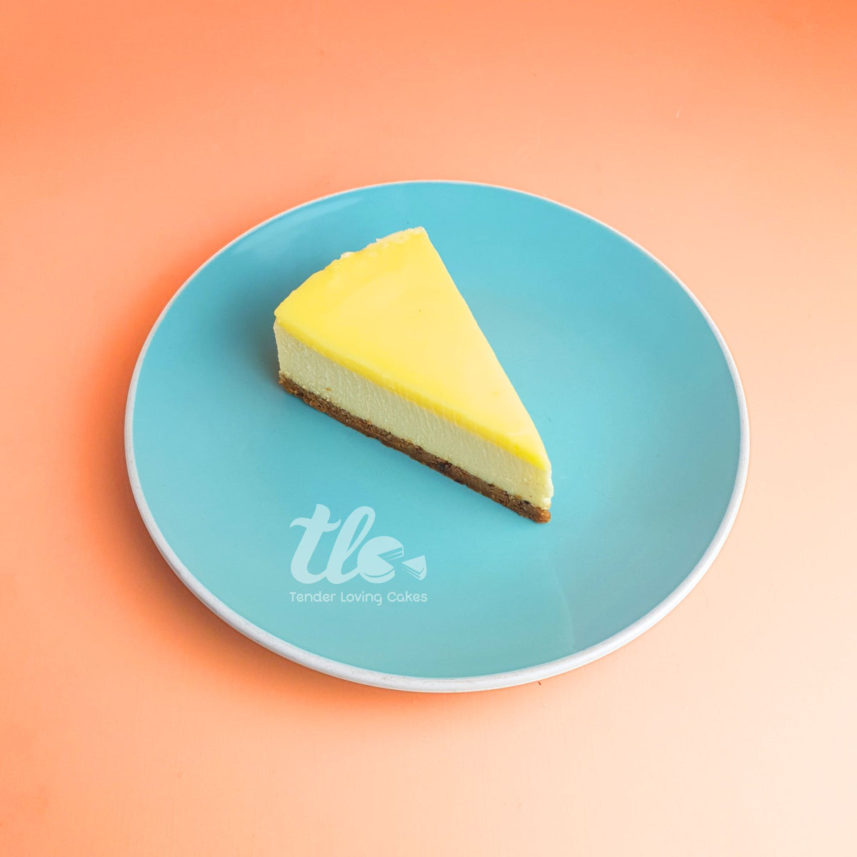 Lemon Cheesecake Slice – Tender Loving Cakes