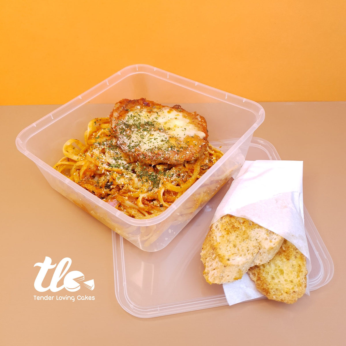 Chicken Parmagiana Pasta – Tender Loving Cakes